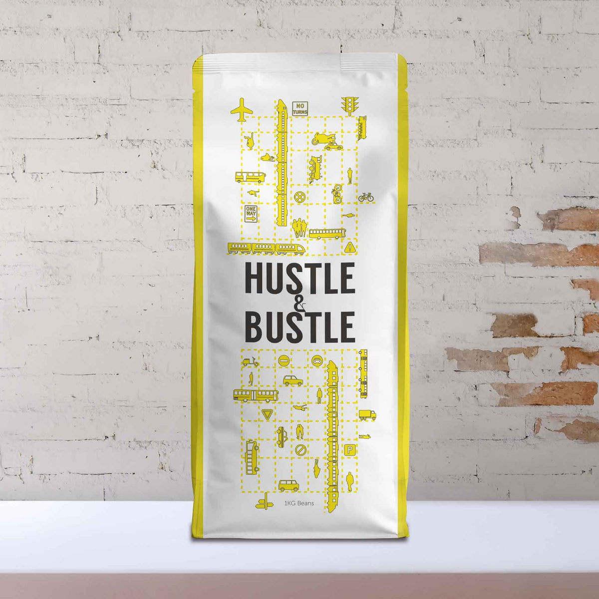 Hustle & Bustle 1kg Beans – Coffex Coffee Roasters
