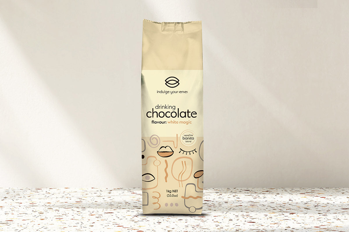 Indulge Your Senses White Magic drinking chocolate 1kg – Coffex Coffee ...